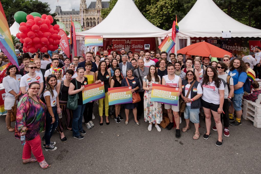 Unser SoHo-Team in Wien. - SoHo