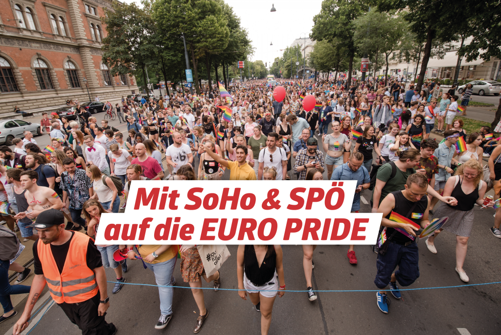 Begleite uns auf die EURO PRIDE 2019! - SoHo